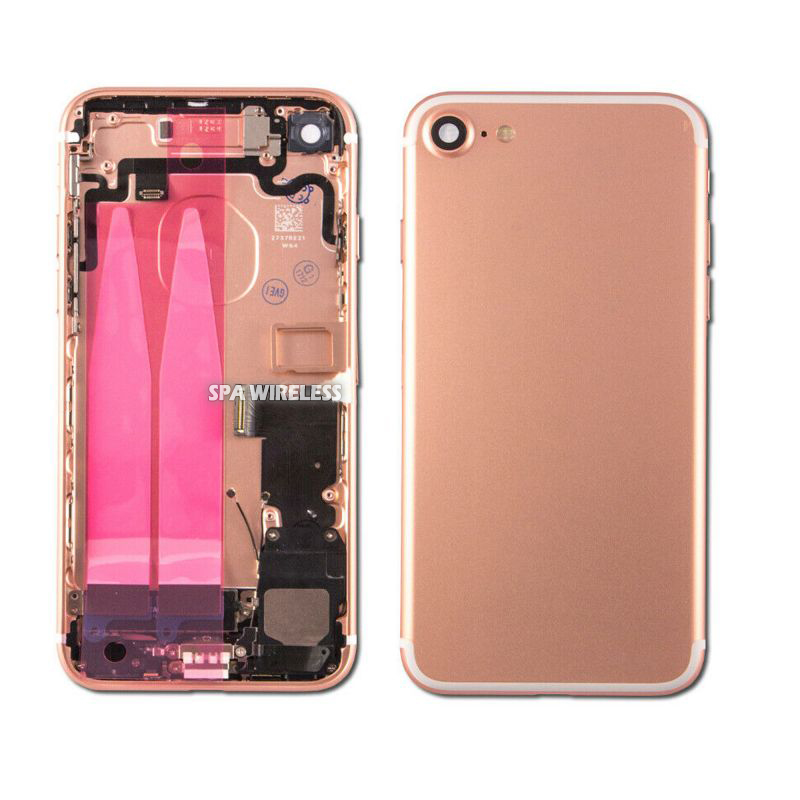 iPhone 7 - Back Cover With FULL HOUSING PARTS - Rose Gold